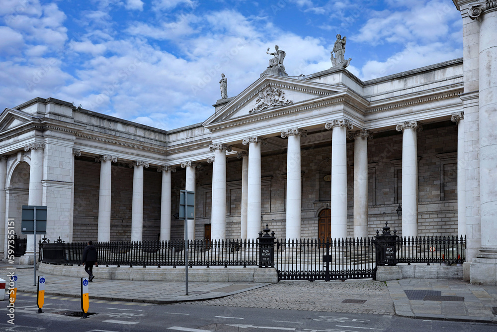 Ireland's original Parliament Building, dating from the 1700s, is now ...