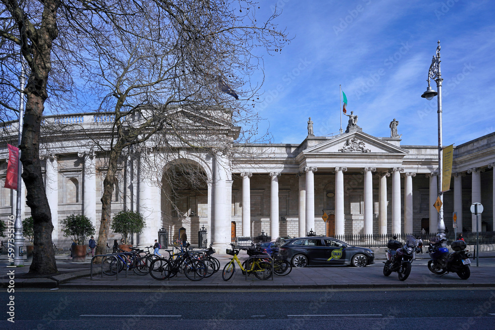 Ireland's original Parliament Building, dating from the 1700s, is now ...