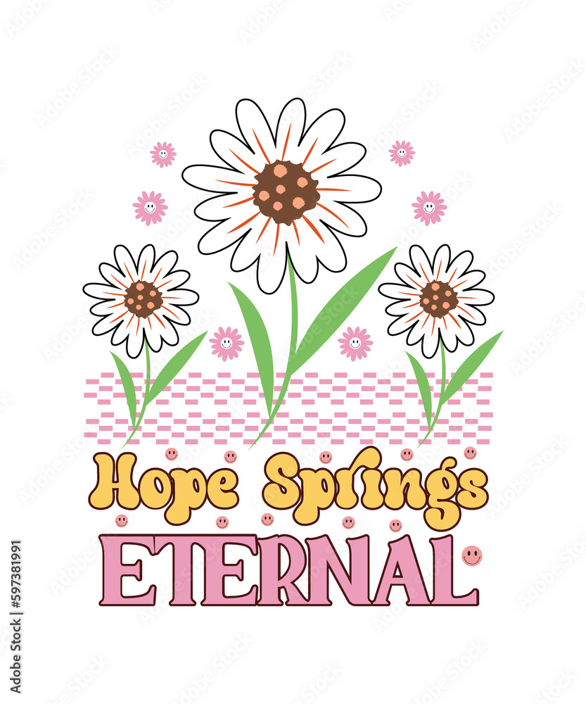 Spring Svg, Spring Svg Bundle, Easter Svg, Spring Design for Shirts ...
