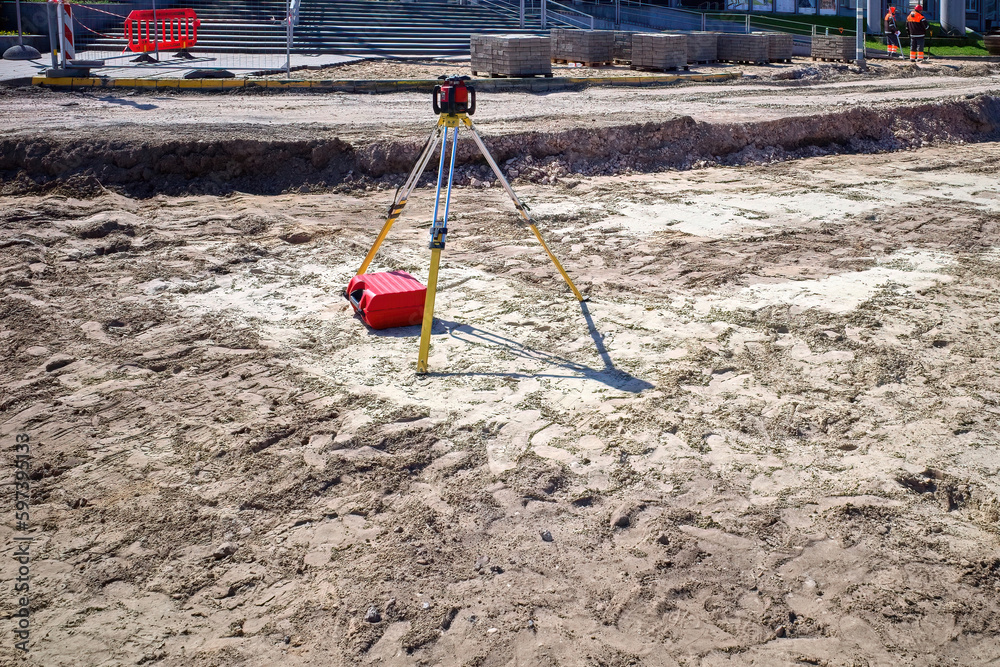 Theodolite is a measuring device for determining horizontal and ...