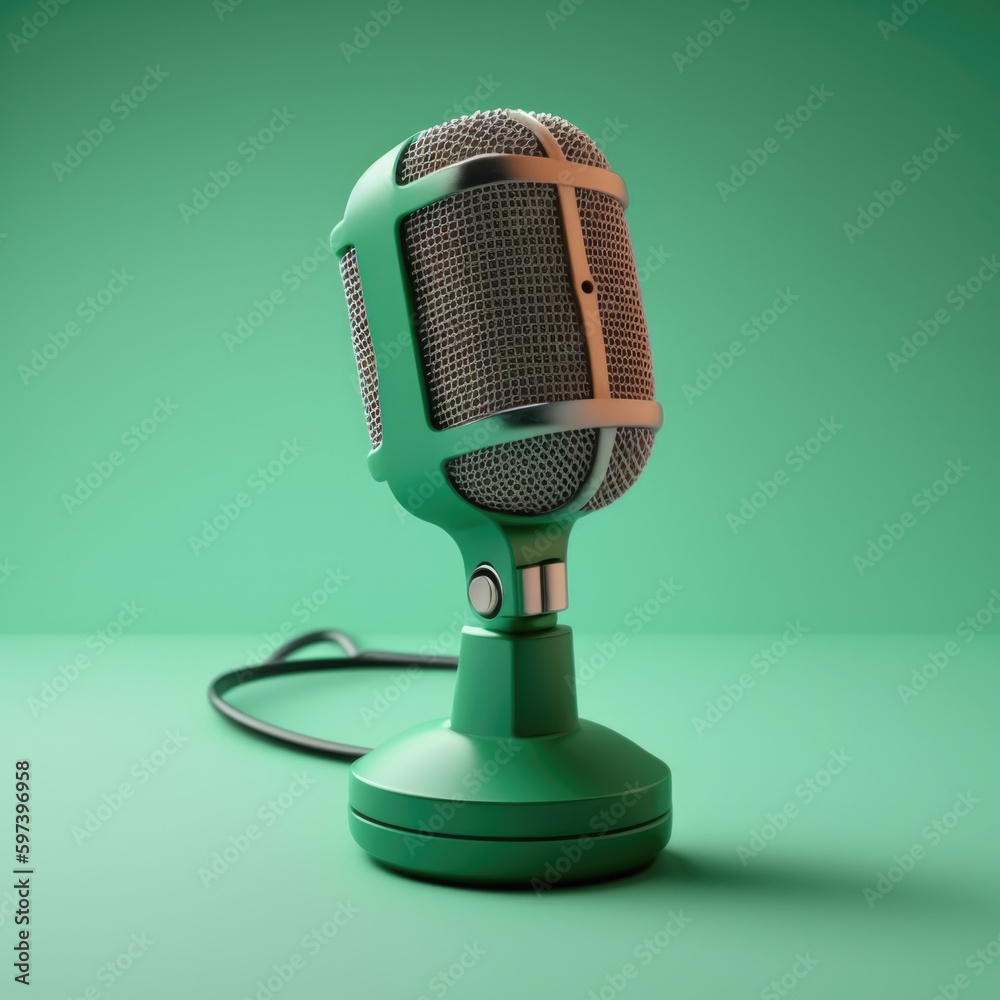 Green backdrop sets the stage for a powerful performance captured by a ...