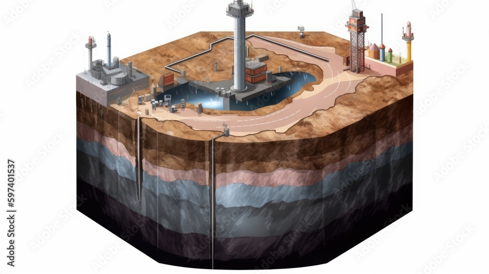 Comprehensive Petroleum Engineering Diagram, Drilling Process Explained ...