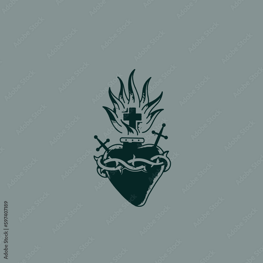 THESE HIGH QUALITY SACRED HEART JESUS VECTOR FOR USING VARIOUS TYPES OF ...