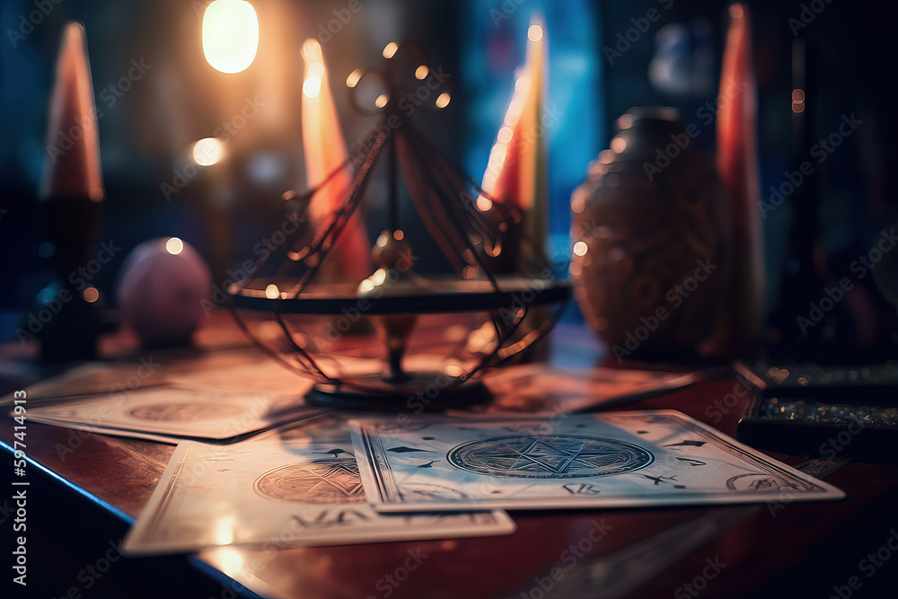 Tarot Cards Unveiling the Mysteries of the Universe: A Divination ...