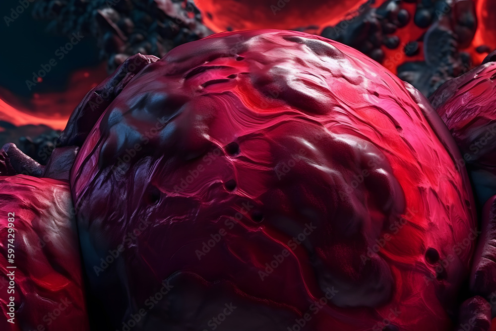 set of planets in the solar system. Neural network AI generated art ...