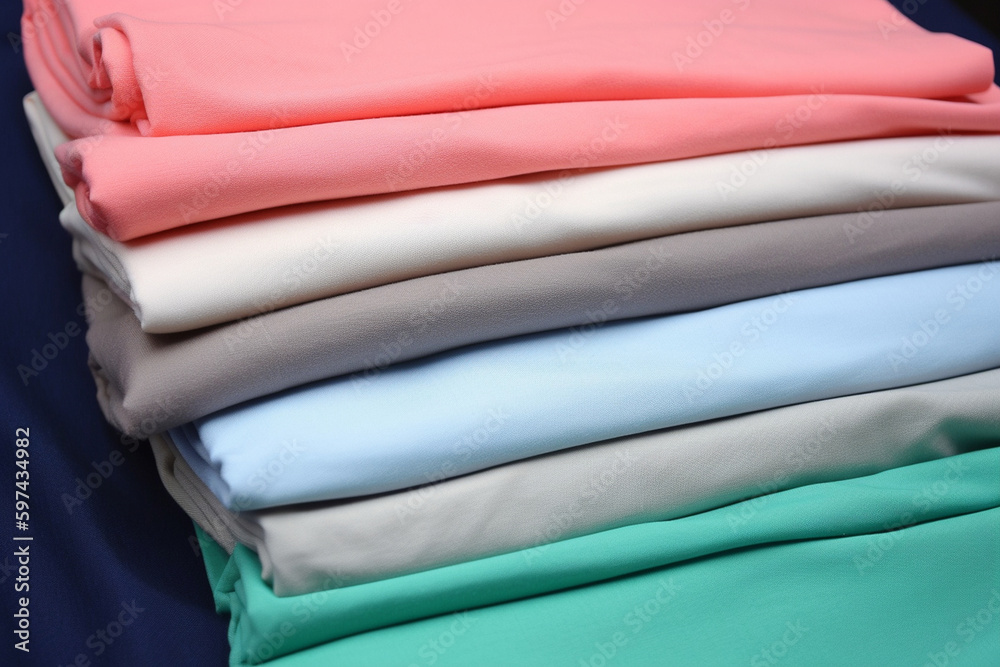 cotton fabric, created by a neural network, Generative AI technology ...