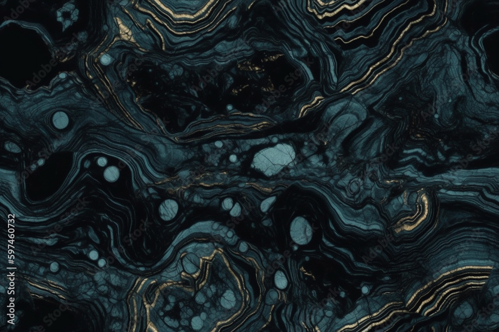 Obsidian mineral texture seamless pattern. AI generated. Stock ...