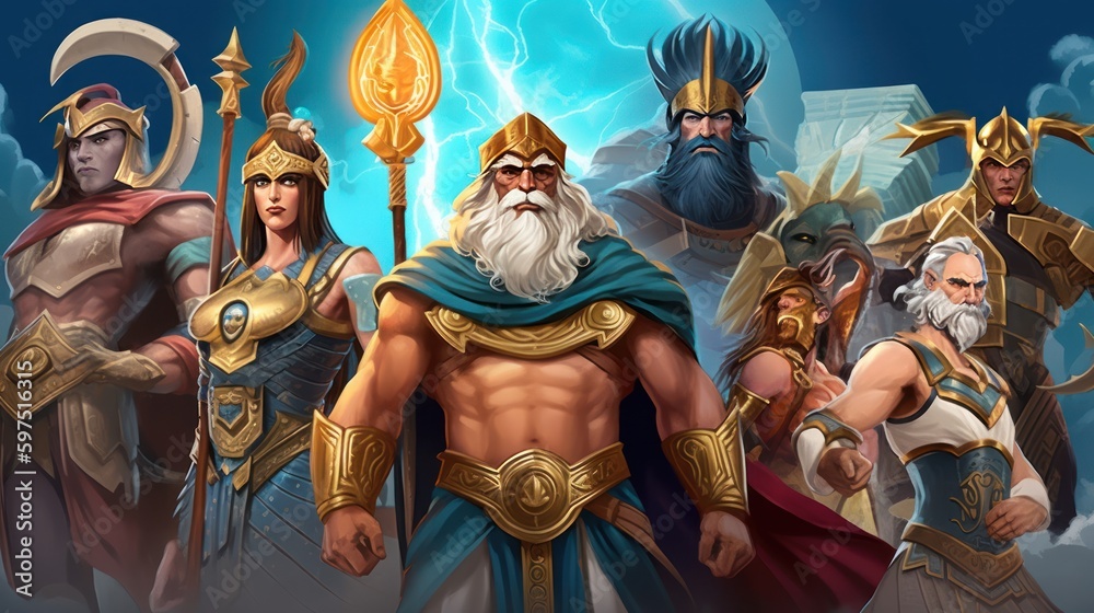 Greek mythology, with powerful gods, epic heroes, and legendary ...