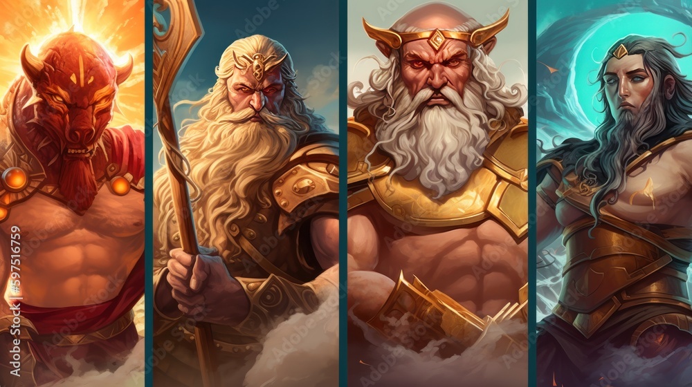 Greek mythology, with powerful gods, epic heroes, and legendary ...