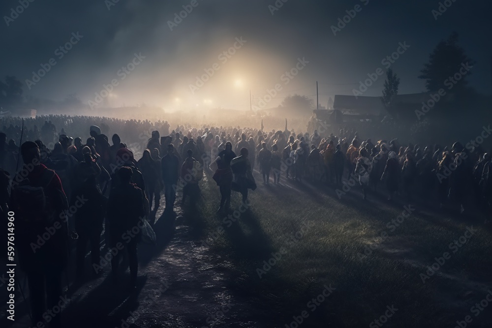 Refugee migrate climate change and global political issues humanitarian ...