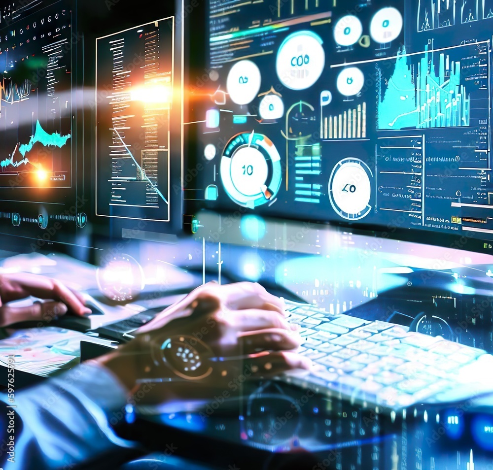 Análisis de datos Stock Illustration | Adobe Stock