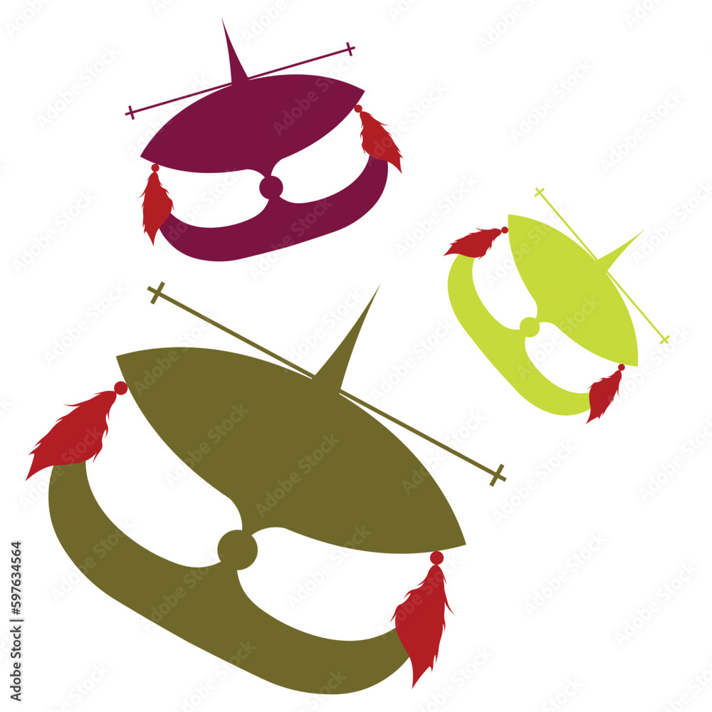 Vector of wau bulan for graphic design Stock Vector | Adobe Stock