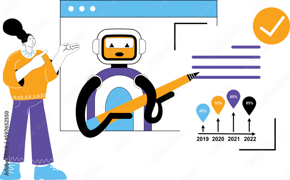 Artificial Intelligence (AI) icon concept with ChatGPT, artificial ...