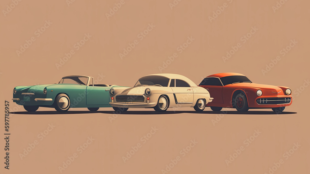 Classic cars, automotive history, vintage models, retro aesthetics and ...