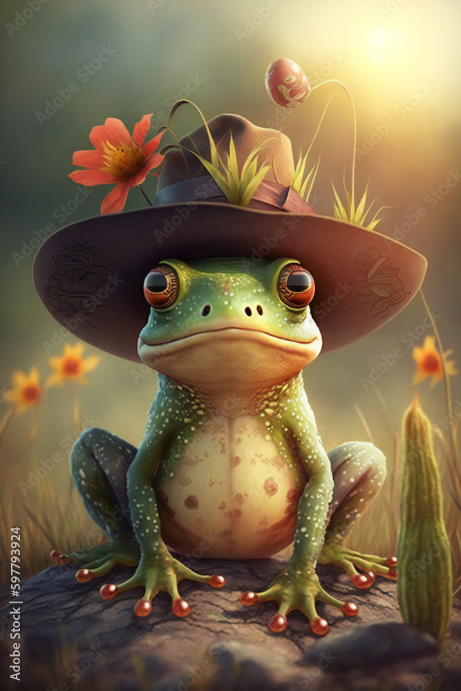 Ribbiting Laughter: The Hilarious Adventures of a Realistic Cartoon ...