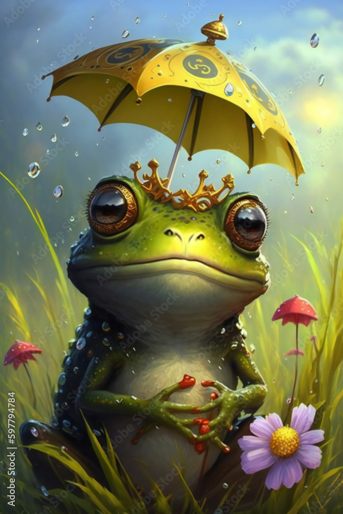 Ribbiting Laughter: The Hilarious Adventures of a Realistic Cartoon ...