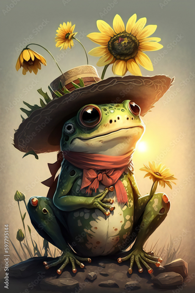 Ribbiting Laughter: The Hilarious Adventures of a Realistic Cartoon ...