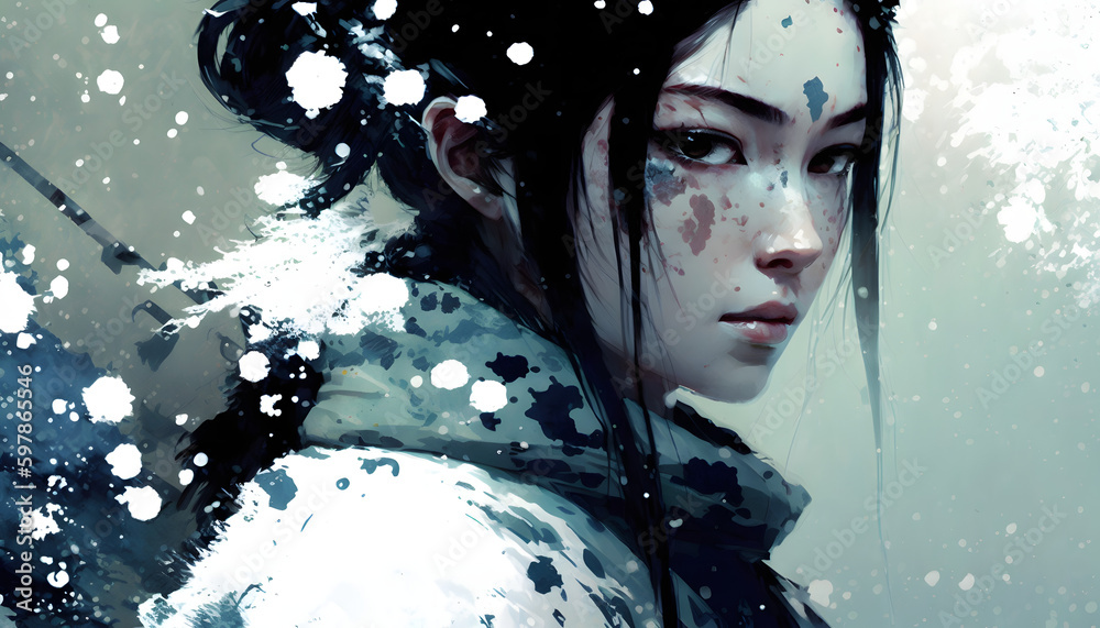 Yuki-onna (雪女, "snow woman") is a spirit or yōkai in Japanese folklore ...