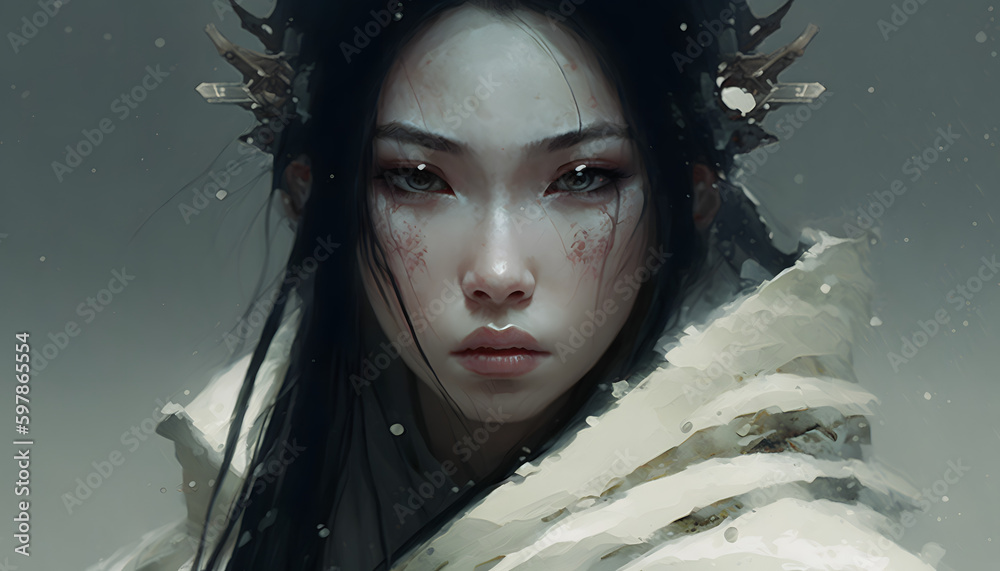 Yuki-onna (雪女, "snow woman") is a spirit or yōkai in Japanese folklore ...