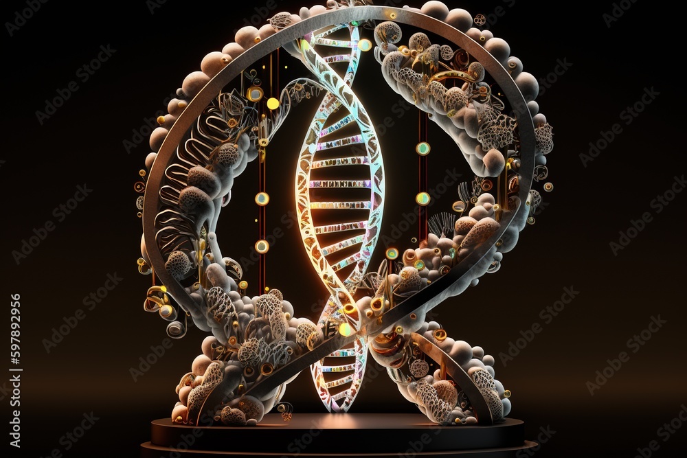 DNA. Deoxyribonucleic acid. Nucleic acid. Genetic code. Cell structure ...