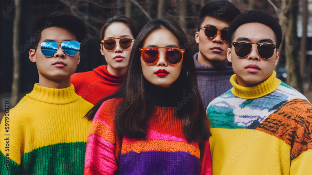 90s-inspired Multicultural Fashion: Bold, Colorful and Cool Looks for ...