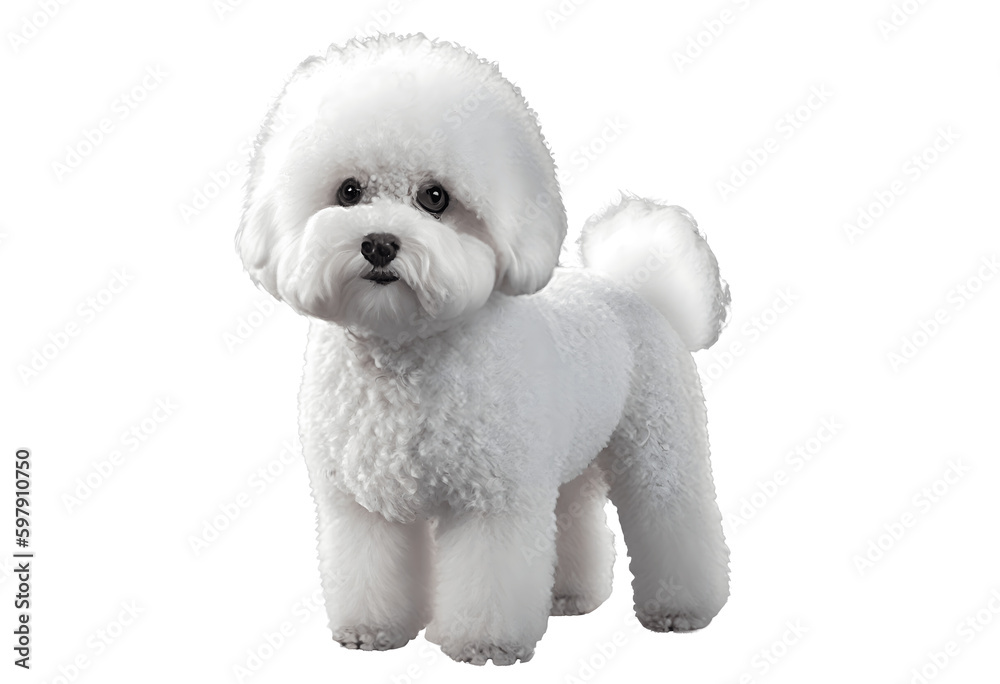 Transparent Background image of Bichon Frise. png image Stock ...