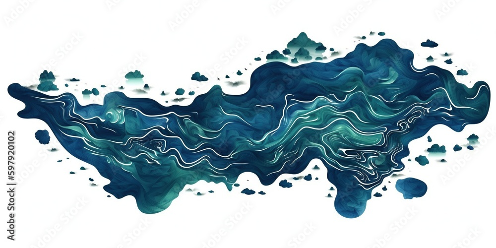 a map map of taiwan on a white background royalty illustration, Created ...