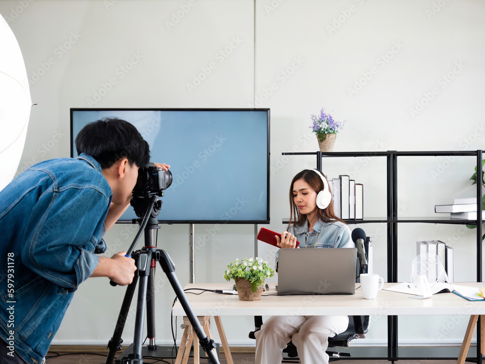 Home studio setup for broadcast digital gadget new product such as ...