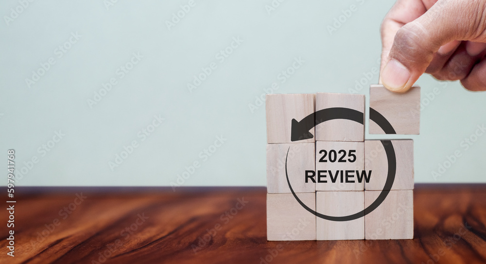 Annual review in 2025, business, customer review. Review evaluation ...