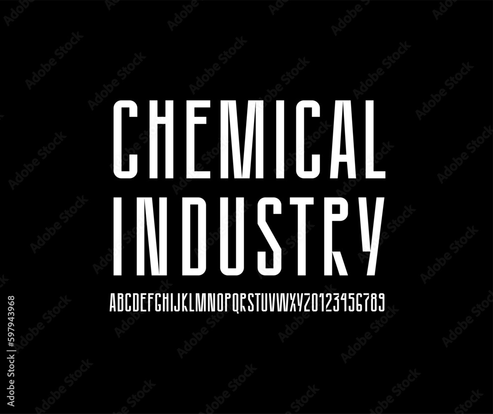 High font, long alphabet, high letters and numbers, for your designs ...