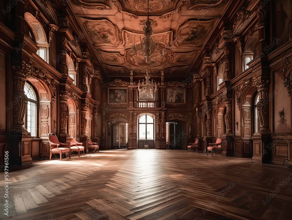 Medieval Castle Ballroom