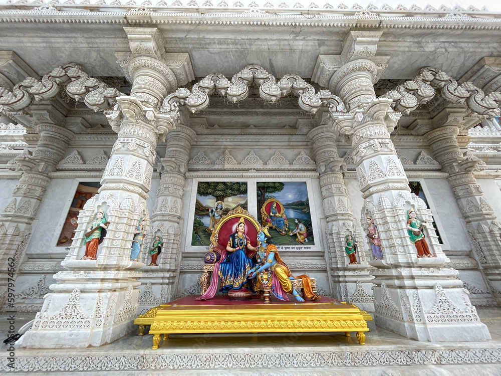Prem Mandir is a Hindu temple dedicated to Shri Radha Krishna, located ...