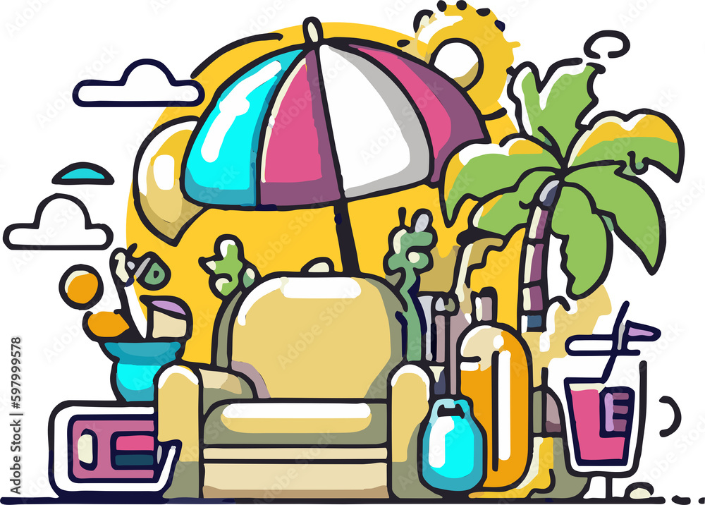 leisure png vector graphic clipart design Stock Illustration | Adobe Stock