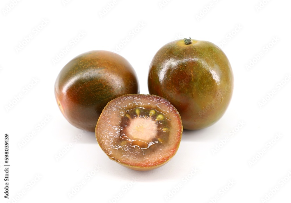 Tomato Camone, an italian variety cultivated in Sicily and Sardinia ...