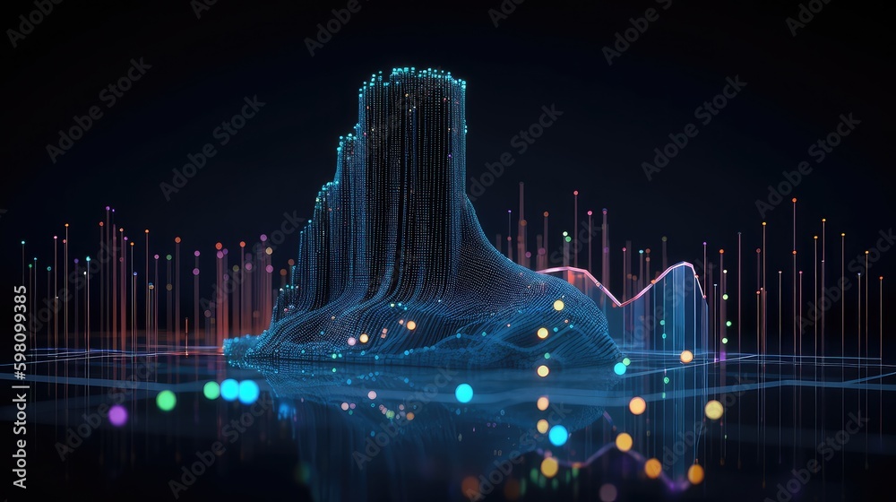 BIG Data illusion and data visualization on presentation purpose in a ...