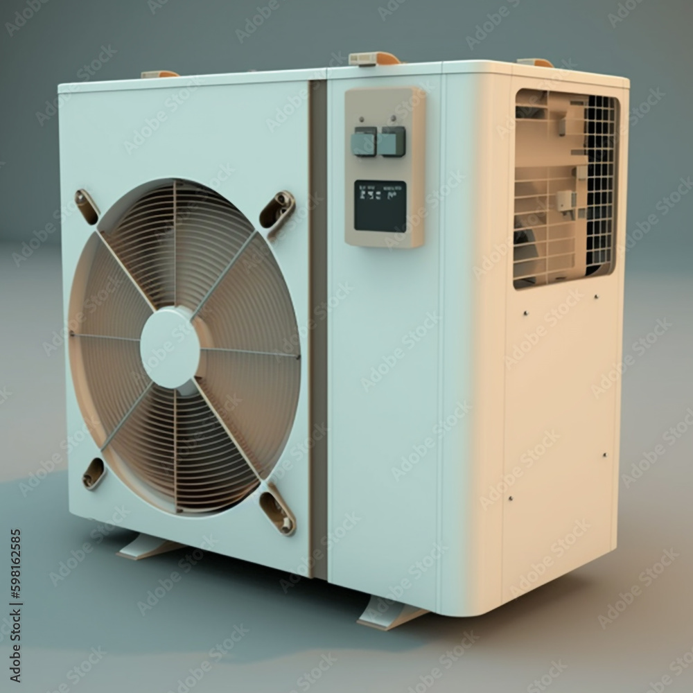 Air Source Heat Pump Unit Ground Source Heat Exchanger Geothermal ...