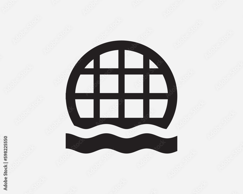 Stockvector Storm Water Drain Outfall Drainage Tunnel Sewage Pipe Round ...