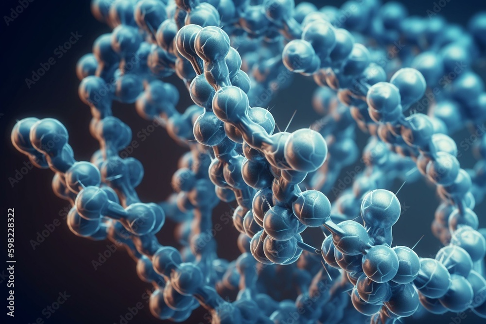 Molecule of collagen with a triple helix structure; essential for ...