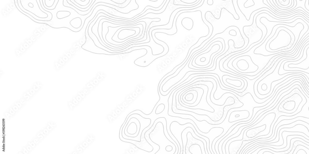 Black and white lines seamless Topographic map patterns, topography ...