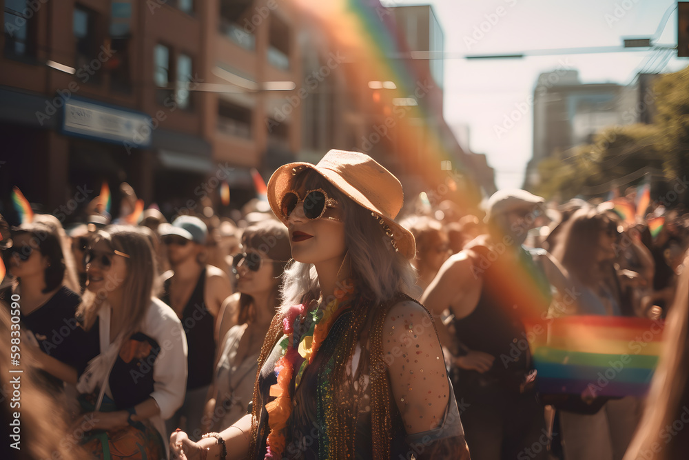 provoking image of people holding signs with messages that highlight ...