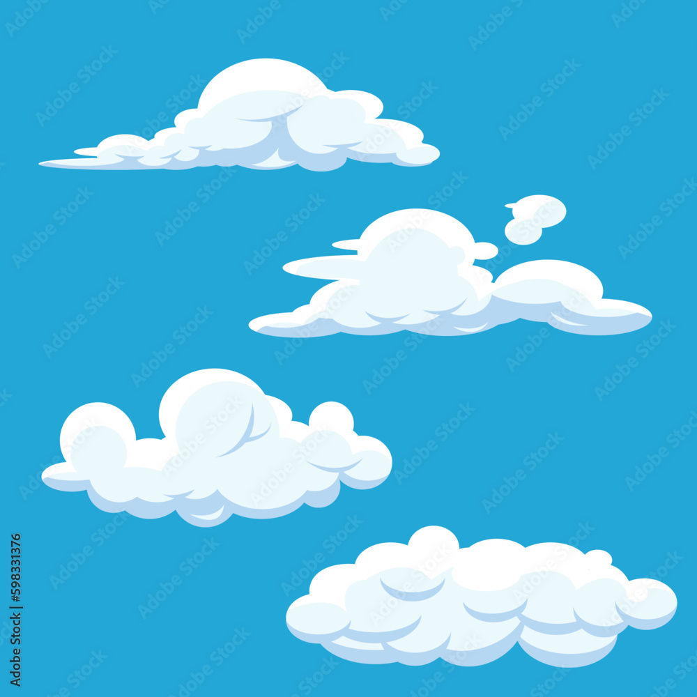 blue sky and clouds anime vector illustrator Stock Vector | Adobe Stock blue sky and clouds anime vector illustrator Stock Vector | Adobe Stock