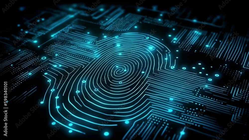 Fingerprint Based Biometric Identification Generative Ai Method For Recognizing People