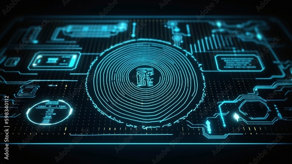 Fingerprint Based Biometric Identification Generative Ai Method For Recognizing People