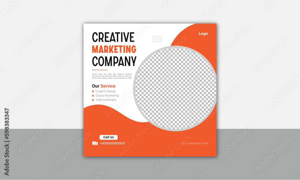 modern trend professional business social media post design corporate ...