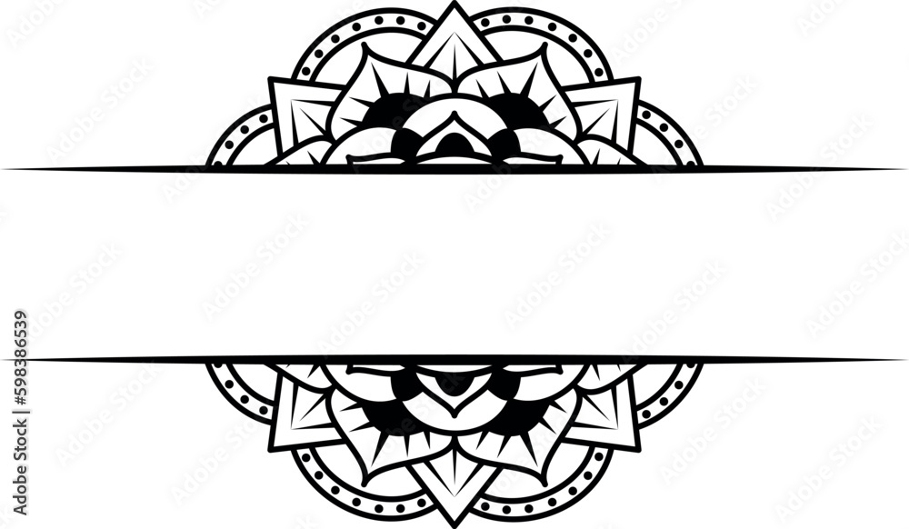 Vector mandala art design simple mandala design floral mandala art ...