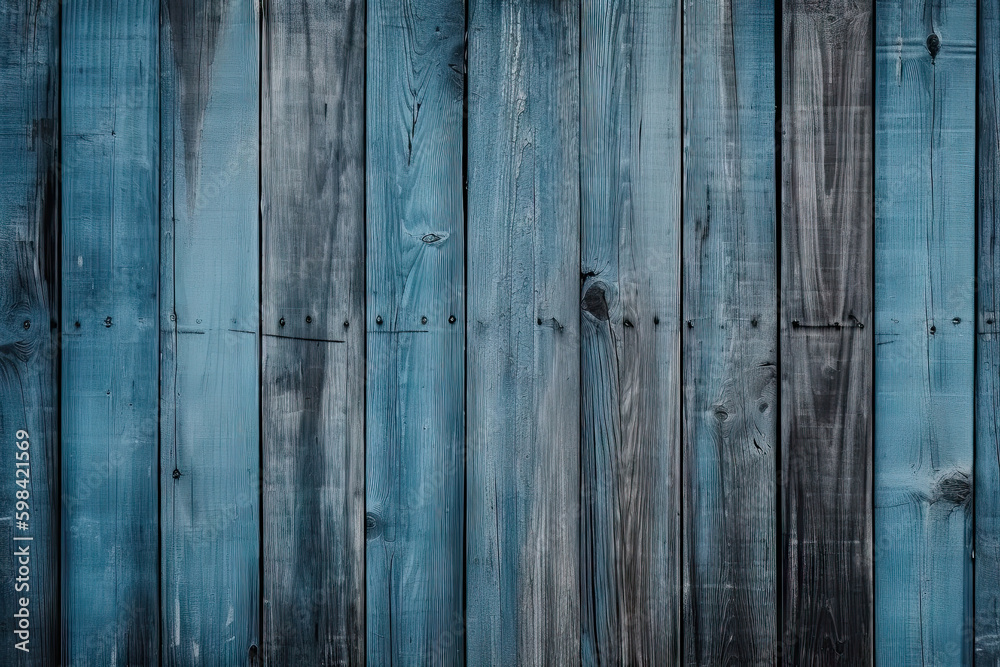 Blue wooden planks background. Wooden texture. Blue wood texture. Wood ...