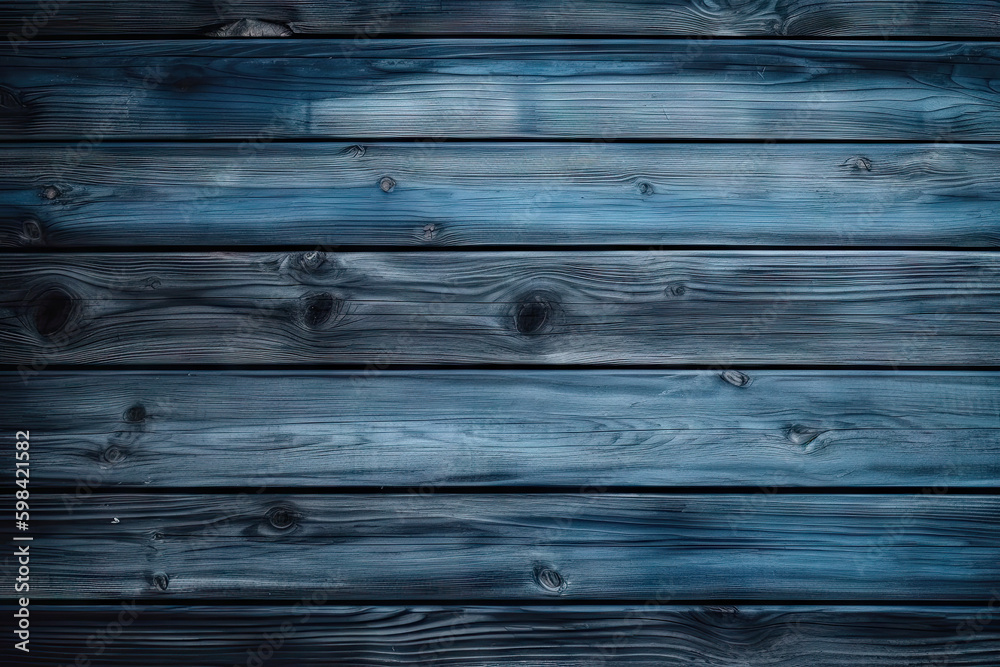 Blue wooden planks background. Wooden texture. Blue wood texture. Wood ...