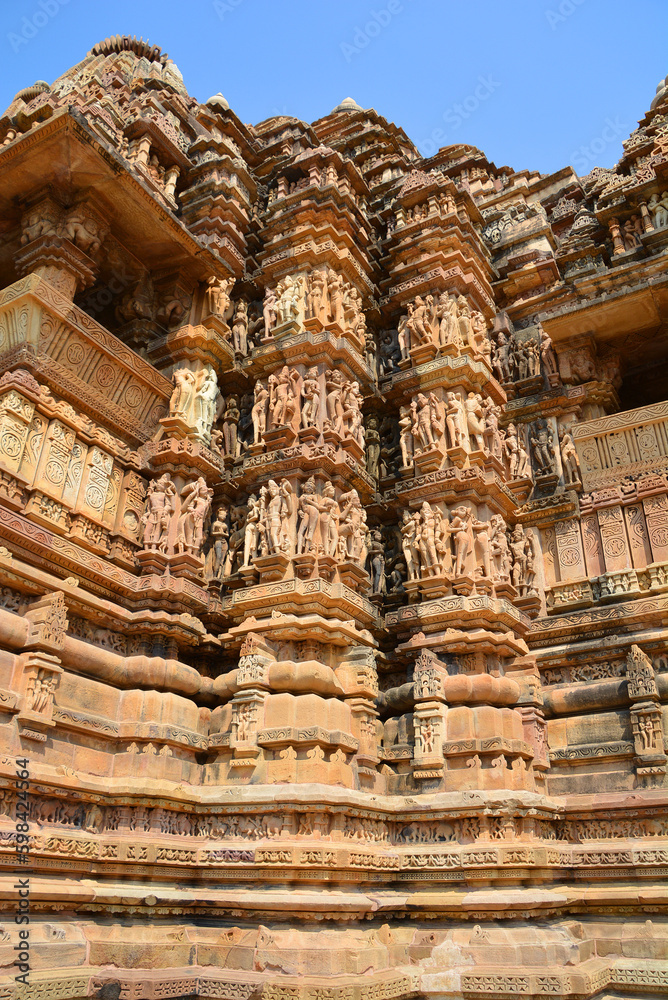 Khajuraho Group of Monuments are a group of Hindu and Jain temples ...