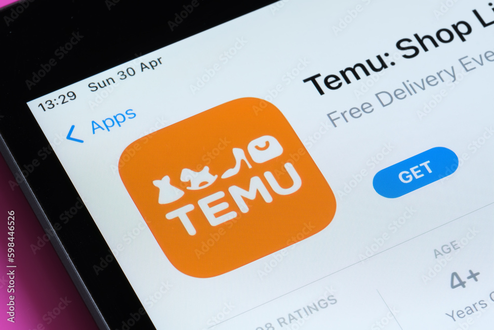 TEMU app seen on the ipad screen. Temu shop app is a new shopping ... TEMU app seen on the ipad screen. Temu shop app is a new shopping ...