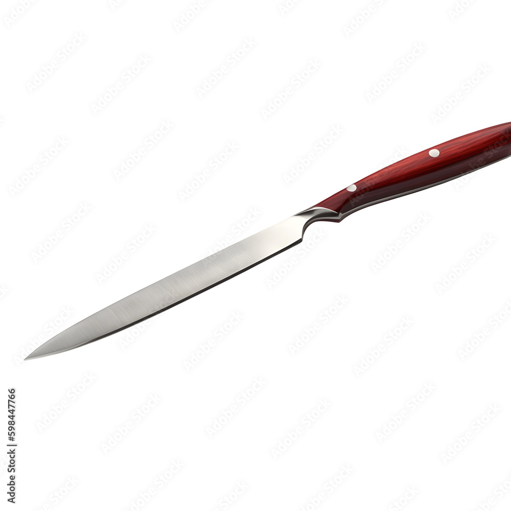 Transparent Background of Filet Knife. png image Stock Illustration ...
